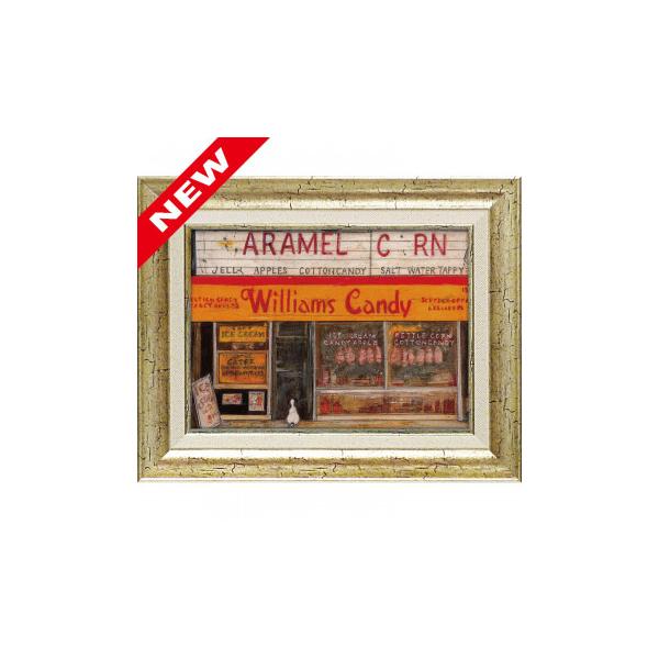 絵と額がセットになった商品です。<br>●こちらの商品は、北海道・沖縄・離島への配送は、別途送料がかかる場合がございますので、予めご了承くださいませ。