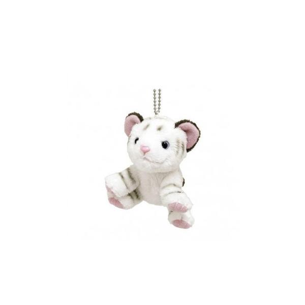 ピンクの鼻、耳、肉球がキュートなホワイトタイガーのマスコットです。<br>●こちらの商品は、北海道・沖縄・離島への配送は、別途送料がかかる場合がございますので、予めご了承くださいませ。