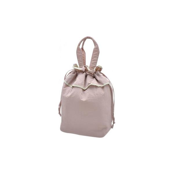 さりげないフリルが大人可愛い、少し大きめのランチバッグです。サラッとした軽くて持ちやすい生地で仕上げました。底面の形がしっかりしているので、お弁当が安定します。内側はアルミコーティング生地で、保温・保冷を補助します。ハンドルを内側にしまえば...