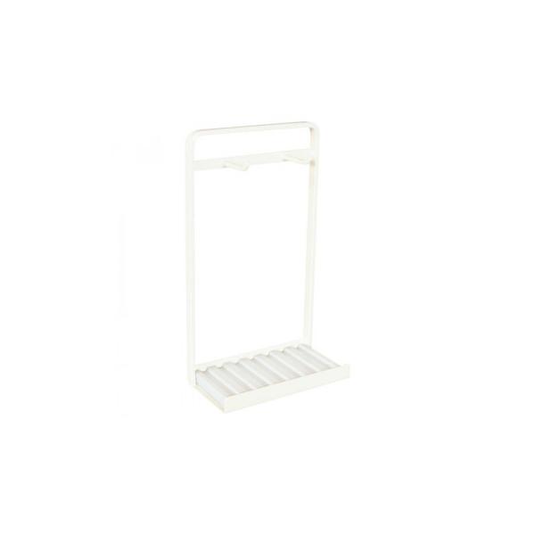 ドライトレイ付のメガネスタンド。ドライトレイは珪藻土でできており、コンタクトレンズのケースを乾かしたり、アクセサリーの一時置きに便利。サニタリーに置いておけば、お出かけ前の身支度が簡単にできます。<br>●こちらの商品は、北海道...