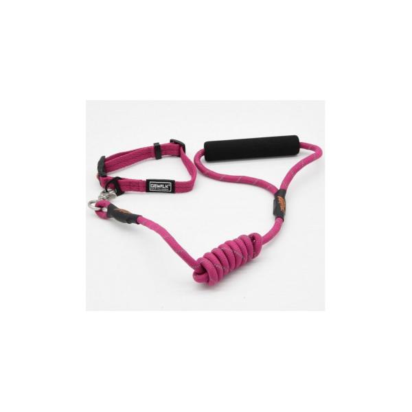 ソフトEVAハンドルで滑りにくく、衝撃吸収に優れており快適にグリップできます。強く頑丈な登山用ロープを使用し、ソフトな素材で肌に優しく耐久性にも優れています。付属のカラーは、体重や季節の変化等によってサイズ調整が幅広く可能です。<br...