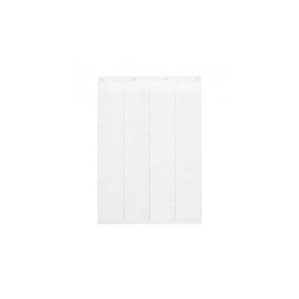 旅先、雑貨屋、推しグッズなどでついつい買ってしまうポストカードの他に、好みのフライヤー、ショップカードなどを壁面に28枚飾れる「ヨコ向きポストカード用」のディスプレイポケット。ポケットはヨコ向きポストカードがすっぽり収まる横長仕様になってい...