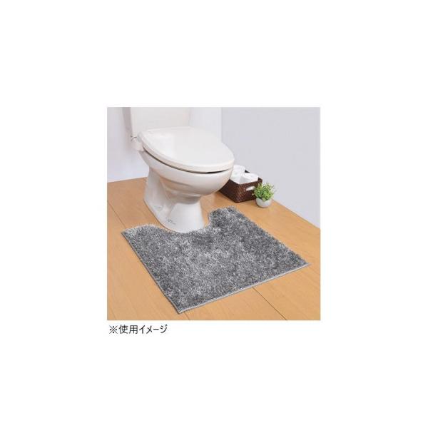 3種の糸を使用したトイレマット。毛足の流れ方や照明により、上品な輝きを放ちます。毛足の長さは約25mm。とても肌触りが良く、ギュッとつまったパイルで体をふんわり優しく包み込んでくれます。マットの裏面にはズレないように滑り止め加工を施している...