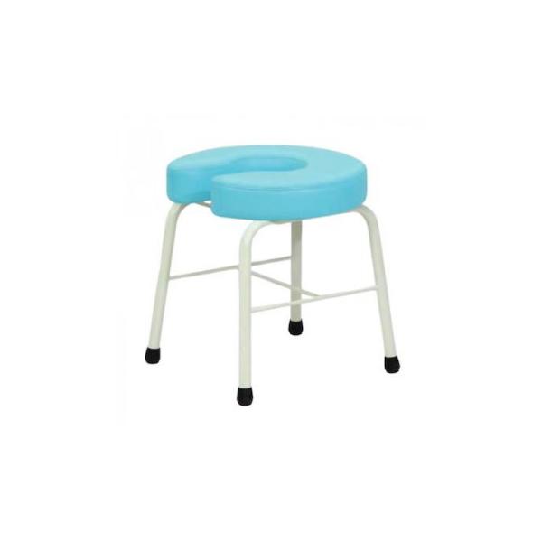 分娩後の着座時に重宝する局部痛を最大限に緩和する産褥椅子です。床面をキズから守る専用脚ゴム付きです。頑丈なスチール製溶接加工です。<br>●こちらの商品は、北海道・沖縄・離島への配送は、別途送料がかかる場合がございますので、予め...