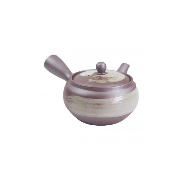 湯通しがよく、詰まりにくい太めの注ぎ口が特長の急須です。細かい底網が付いており、深蒸し茶にもおすすめです。<br>●こちらの商品は、北海道・沖縄・離島への配送は、別途送料がかかる場合がございますので、予めご了承くださいませ。