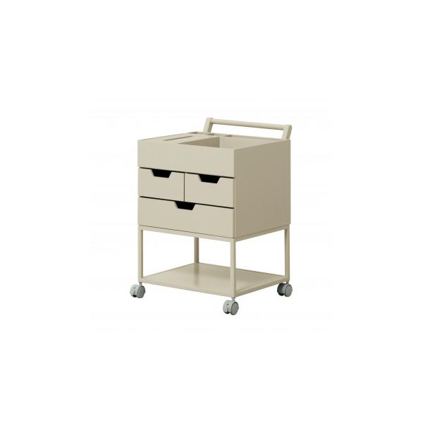 「あれ、どこに置いたっけ?」という小さな不便が積み重なることは避けられません。その「あれどこ?」を解消するワゴンです。<br>●こちらの商品は、北海道・沖縄・離島への配送は、別途送料がかかる場合がございますので、予めご了承くださ...