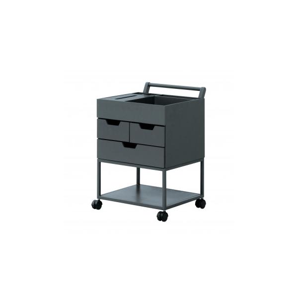 「あれ、どこに置いたっけ?」という小さな不便が積み重なることは避けられません。その「あれどこ?」を解消するワゴンです。<br>●こちらの商品は、北海道・沖縄・離島への配送は、別途送料がかかる場合がございますので、予めご了承くださ...