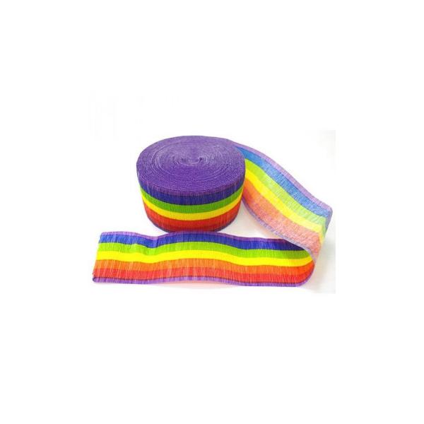 パーティーグッズの必需品ストリーマー。アメリカのパーティでは欠かせないデコレーションアイテムです。くるくるねじって飾り付けます。手でちぎっても使える紙製です。<br>●こちらの商品は、北海道・沖縄・離島への配送は、別途送料がかか...