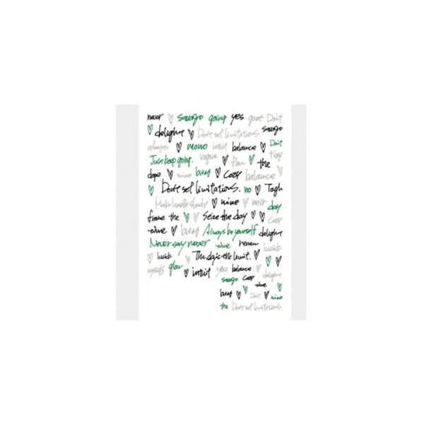 ポジティブワードを集めたメッセージアソート。小さいサイズはワンポイントに。大きなサイズはカットしてグラフィティアートのように。いろいろな使い方ができて、楽しいアイテムになっています。<br>●こちらの商品は、北海道・沖縄・離島へ...