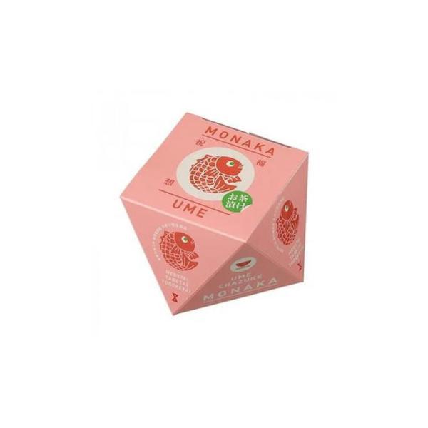 ふっくら可愛い鯛型の最中で、うめ茶漬けを包みました。見た目のインパクトが抜群で、お子様からご年配の方まで喜んでいただけます。<br>●こちらの商品は、北海道・沖縄・離島への配送は、別途送料がかかる場合がございますので、予めご了承...