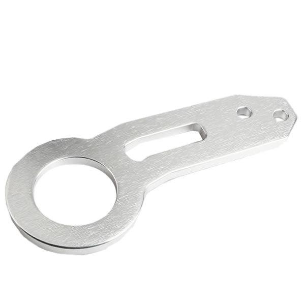 こちらの商品ページのタイプはシルバーです。アルマイト仕上げの豪華なルックス。アルミニウム合金採用。取り付けるだけでレーシーで攻撃的なルックスに変身。商品内容アルミ牽引フック本体 1個プレート 1個、ボルト 2本、ナット 2個、ワッシャ 2枚...