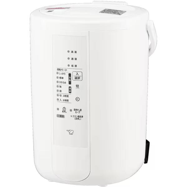 【商品詳細】■清潔な蒸気のスチーム式沸とうさせたきれいな蒸気でお部屋を加湿します。吹き出し口からの蒸気温度は、独自の冷却構造で約65℃まで冷まします。■お手入れ簡単！「フィルター不要」＆「広口容器」フィルターがなく、さらにフッ素加工の広口容...