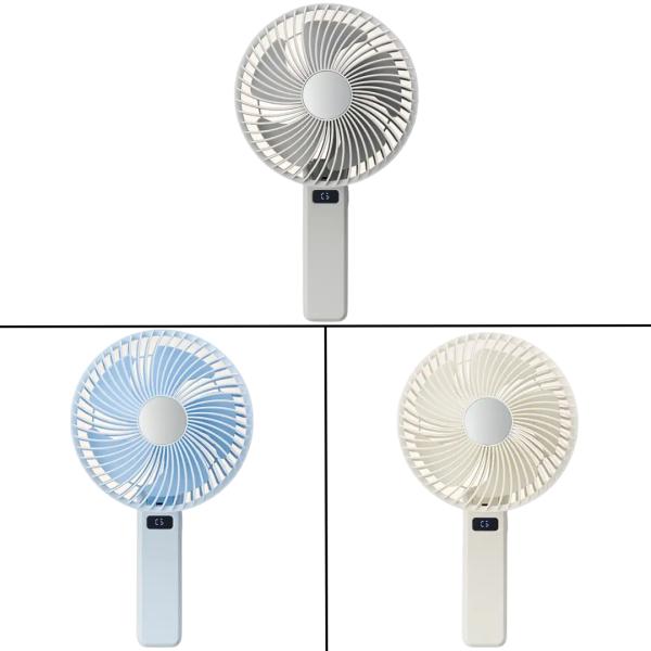 【商品詳細】ゴリラの扇風機、デカすぎるハンディファン。■強さが分かるLED付！風量は4段階　即クールダウンできる「チョー強力!G（ゴリラ）モード」搭載。（※充電中はG（ゴリラ）モードは使用できません。）■センターにチェックミラー付き！　塗り...
