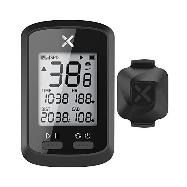 GPS サイコンセット スピード ケイデンスセンサー 無線 サイクルコンピュータ ワイヤレス