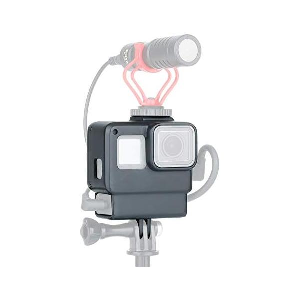 Hero 7 65アクションアクティビティ用に設計されています。 試してテストした製品には、Hero 3.5mmマイクアダプターがありますユニバーサルコールドシューホルダーを使用すると、マイクまたはLEDライトを取り付けることができます高品...