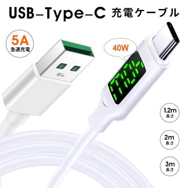 【発売日：2022年11月28日】商品説明・最大5A急速充電ケーブル最大40Wまで安全かつ安定して出力できます。スマホだけでなく、各種タブレット、PCなどの充電時間を大幅に短縮できます。・安全且つ高速充電電流をICチップで制御し、スマホを保...