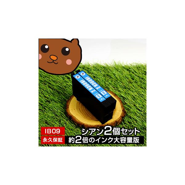 商品名IB09CB 互換インクカラー 2個セット対応カートリッジIB09CB対応プリンタPX-M730F PX-S730入っている個数2カラーシアン(Cyan)染料インクになります。