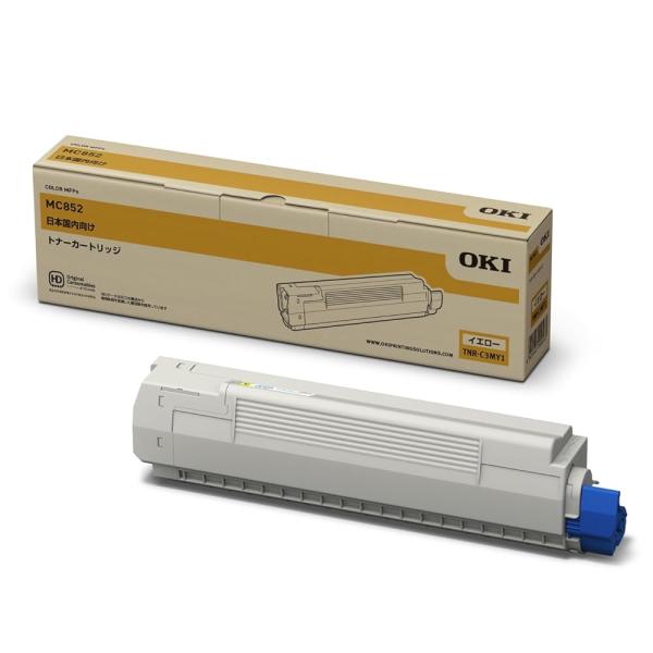 「商品情報」MC852dn用約4000枚(A4ヨコ送り片面印刷、ISO/IEC 19752に準拠した値) ※MC862dn(-T)では使用できません。「主な仕様」タイプ:純正色:イエロー対応メーカー:沖データ