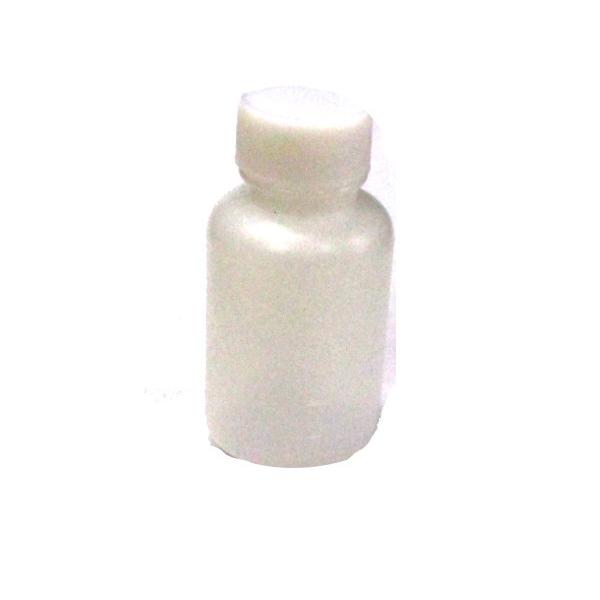 樹脂製の試薬瓶ですサイズ:径31mmx高さ65mmx口内径14mm