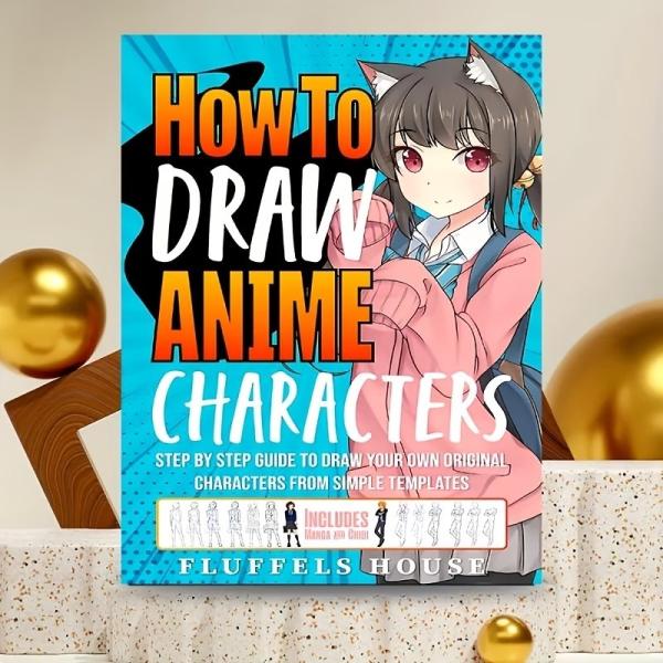 アニメキャラクターの描き方｜簡単なテンプレートから始める、自分だけのオリジナルキャラクターを描くためのステップバイステップガイド