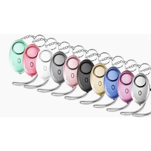 130デシベルの大音量防犯ブザーサイドのコンタクトピンを引っ張ると音が鳴ります戻すと音がやみますすぐ使用できます電池がなくなったら裏ブタを外して交換できます