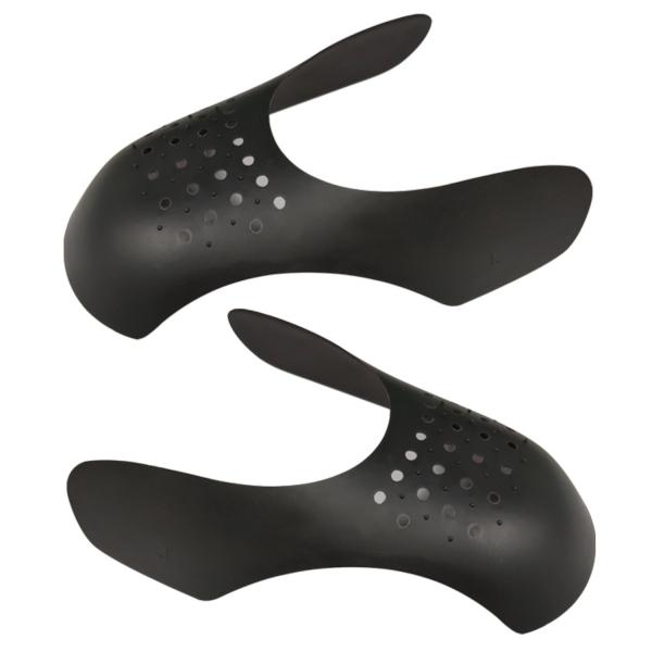 しわ防止、曲がり防止、ひび割れを防止します。カットしサイズを合わせる事が出来ますはさみで必要なサイズに応じて自由にカットできます耐久性のある保護シューズが変形しにくくシワになりにくく長持ちしますスニーカー先端つま先シールド スニーカーシール...