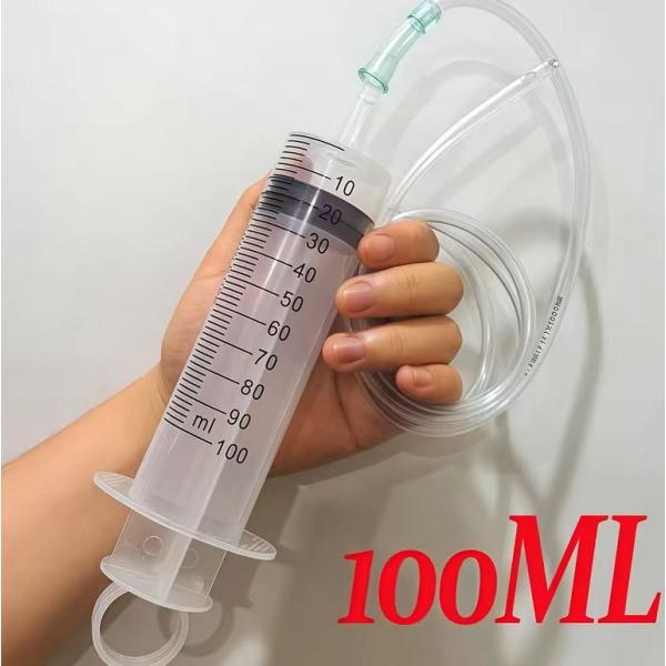 液体注入用のシリンジです気泡を入れないようにゆっくりと吸い上げてください液体の計量に適していますので、プラモデル製作　工作等の様々な用途にもご利用いただけます