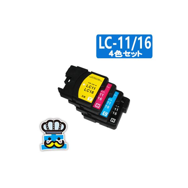 LC11 LC16 4set プリンターインク インクカートリッジ 激安 【BROTHER 対応 プリンター】MFC-J855DWN｜MFC-J855DN｜MFC-J950DWN｜MFC-J950DN｜MFC-J850DWN｜MFC-J85...