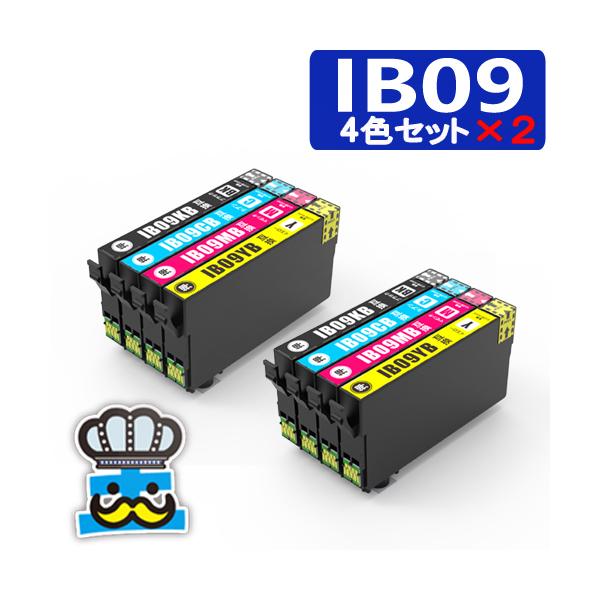 商品名:IB09B（電卓）4色パック×２セット 互換インク対応メーカー:エプソン内容 ・IB09KB ブラック・IB09CB シアン・IB09MB マゼンタ・IB09YB イエロー入数 8個ICチップ 有り　　　　　"対応プリンタ"PX-M...