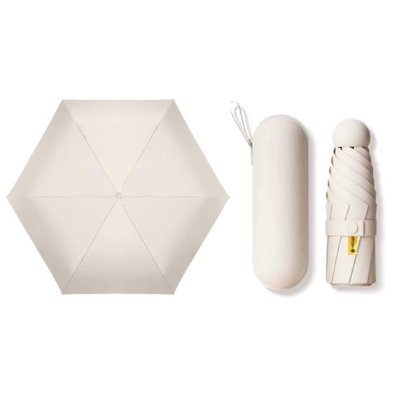 INNI 24本骨 カプセル晴雨兼用傘完全にアップグレード航空級の耐風傘骨ピアノ塗装のメンテナンスピアノ塗装と酸化処理のアップグレード、長持ちする防護ハイテック的な防風設計、構造がより安定し、素材がさらに耐久ハイテック的な断熱コーティング高...