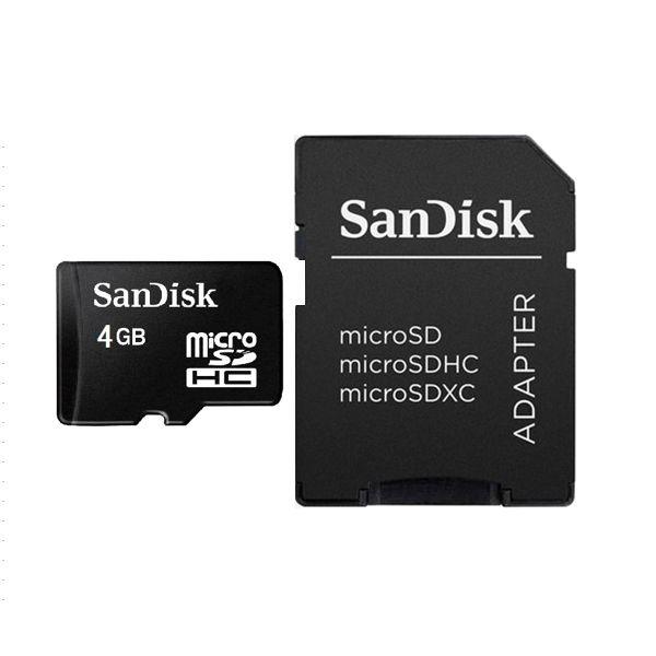 SanDisk(サンディスク)4GB microSDカード(microSDHC)ノンパッケージ品■特徴・SDカード変換アダプタ付きです・対応容量が4GBまでの旧タイプの製品などにオススメです・パッケージはありません。クリアケース付きです。■...