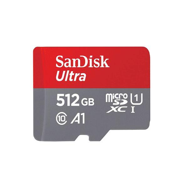 microSDXCカード 512GBブランド：SanDiskシリーズ：Ultra型番：SDSQUAC-512G-GN6MN■特徴Class10 UHS-I対応(最大150MB/秒)スマホアプリの高速起動が可能な【A1】規格準拠スマートフォン...
