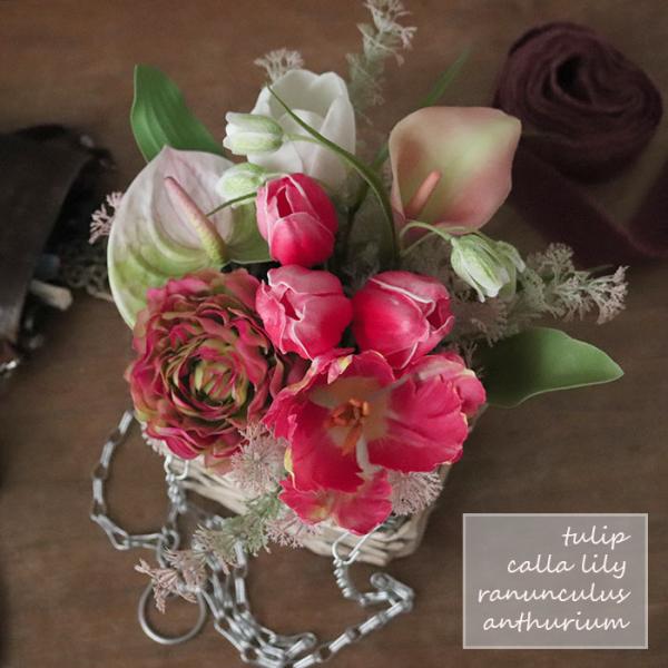 ●【あすつく】をご希望のお客様へ●お届け指定日で【あすつく】をお選び下さい。ただし、12時までの受付となります。ラッピングの方法につきまして仕様・規格部分をお読みください。制作の際に、器に合わせて造花の茎の部分をカットしますので、ご注文をい...