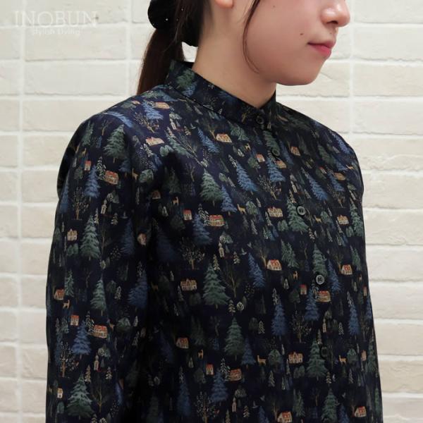 ●【あすつく】をご希望のお客様へ●お届け指定日で【あすつく】をお選び下さい。ただし、12時までの受付となります。毎年大人気のParkesの「森の動物」シリーズから派生した「森の中の家」柄が登場！深みのあるネイビーをベースに、カラフルな森と小...