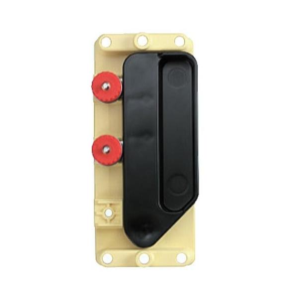 ■本器のスイッチ操作をせず通電の入・切りがワンタッチで行えます。●電気さく専用●スイッチを設置することで、圃場ごとに電気を入り切りする事ができます。●圃場の出入り口などに設置すると便利です。