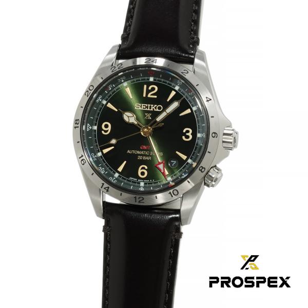 セイコーグローバルブランドコアショップ専用モデルロングセラーのアルピニスト 内転リング付きコアデザインに、6R54(3Days)メカニカルGMTムーブメントを搭載したスペックアップモデル3日間（約72時間）のロングパワーリザーブとGMT機能...