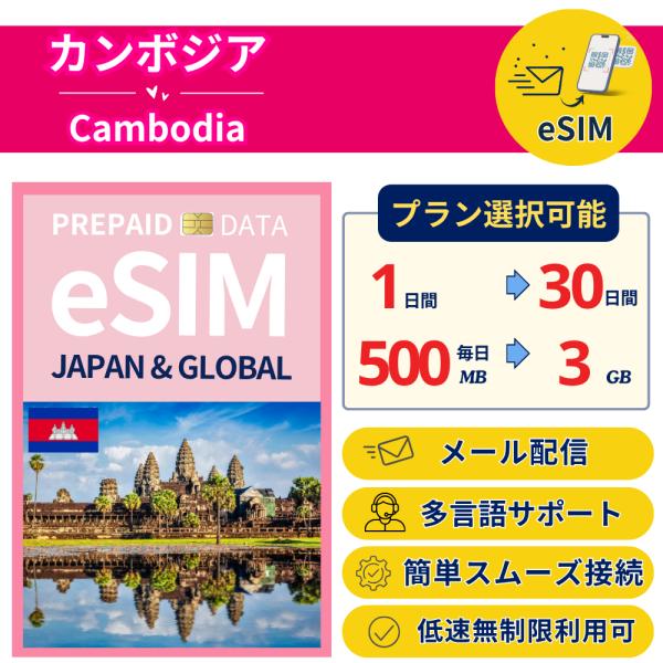 ■ 主な特徴・メリット・ 旅行・出張・ビジネスに最適・無料配送、早速商品メール配信・5G対応 / 4G LTE高速通信・豊富なデータプラン・即時発行＆即利用OK・無制限プランあり（またはデータ容量別プラン）・１回の設定でそのまま世界利用も・...