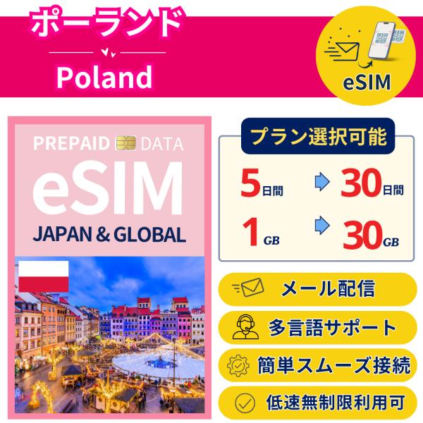 ■ 主な特徴・メリット・ 旅行・出張・ビジネスに最適・無料配送、早速商品メール配信・5G対応 / 4G LTE高速通信・豊富なデータプラン・即時発行＆即利用OK・無制限プランあり（またはデータ容量別プラン）・１回の設定でそのまま世界利用も・...