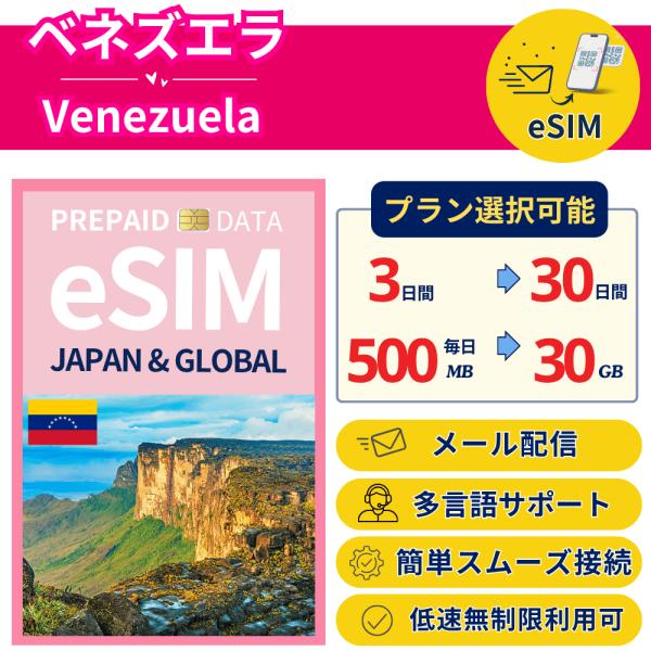 ■ 主な特徴・メリット・ 旅行・出張・ビジネスに最適・無料配送、早速商品メール配信・5G対応 / 4G LTE高速通信・豊富なデータプラン・即時発行＆即利用OK・無制限プランあり（またはデータ容量別プラン）・１回の設定でそのまま世界利用も・...