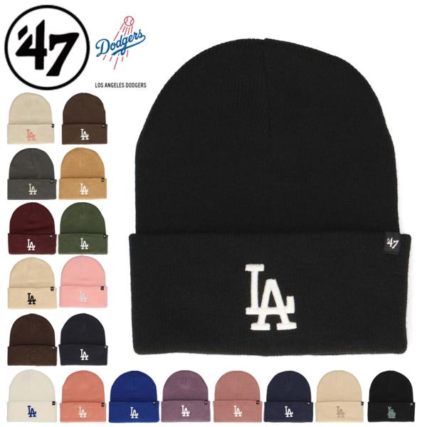 【ブランド】フォーティセブン / '47 【スタイル】ヘイメイカー ニットキャップ / HAYMAKER KNIT CAP【チーム】・ロサンゼルス・ドジャース / LOS ANGELES DODGERS 【カラー】1.チャコール(CC) /...