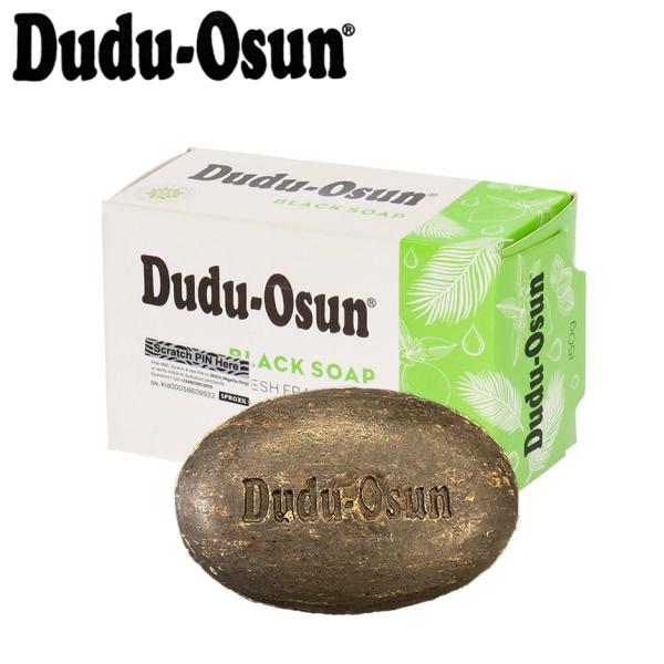 【ブランド】Dudu-Osun / ドゥドゥ オスン【スタイル】ブラックソープ 150g【内容量】150ｇ 【原産国】ナイジェリア【成分】パーム核油 / パーム核脂肪酸Na / パーム核脂肪酸K / シア脂 / ライム果汁 / ハチミツ /...