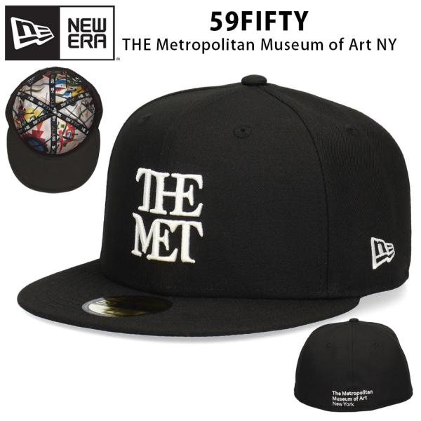 【ブランド】ニューエラ / NEW ERA【スタイル】59FIFTY THE MET メトロポリタン美術館 ライニングプリント キャップ   【カラー】ブラック / 15132681【サイズ】 ・7 1/4 (約57.7cm)・7 3/8 ...