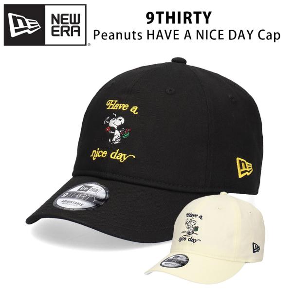 【ブランド】ニューエラ / NEW ERA【スタイル】9THIRTY ピーナッツ Have a nice day キャップ / Peanuts Have a nice day Cap【カラー】 ブラック(14682588) / クローム(1...