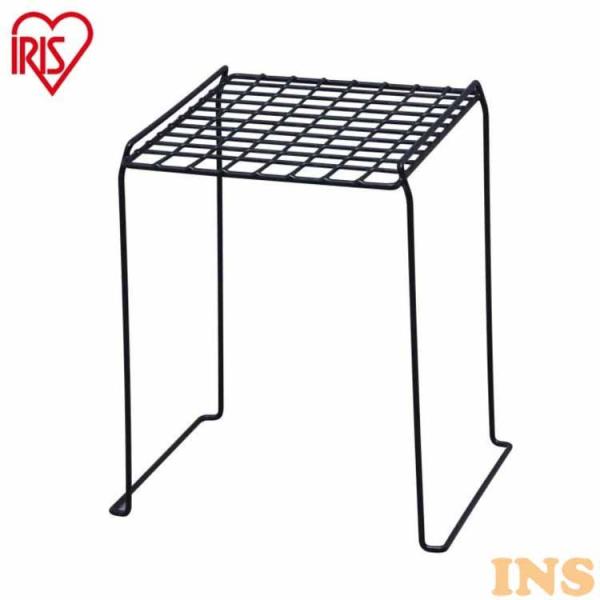 ■商品サイズ（cm）：幅約28.9×奥行約27.7×高さ約23.1■重量：約420g■材質：スチール（PEコーティング塗装）単体でも、スタッキングしても使えるロッカーシェルフ。クローゼット内の棚上の仕切りとしても便利！[検索用：ワイヤー シ...