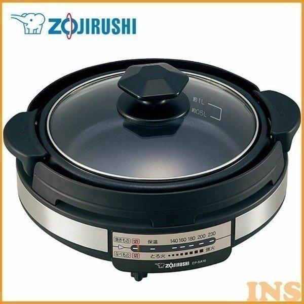■商品サイズ（cm）幅約33ｘ奥行約30ｘ高さ約19■重量約3.4kg■最高温度230℃■電源コード2.5m■消費電力1000w「焼く」「煮る」「炒める」が1枚でOK！人気のコンパクトタイプが登場！斜めに置ける6角形の「ラク置きふたつまみ」...
