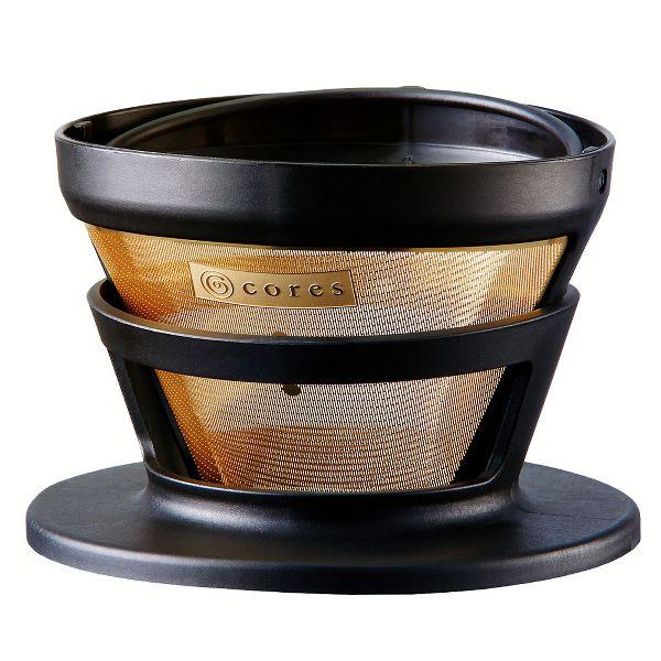 ■商品サイズ（cm）幅約10×奥行約9.5×高さ約7.5■商品重量約20g■材質純金メッキ（ステンレス）、ポリプロピレン■耐熱温度135℃（フィルター）■付属品フィルターホルダー■生産国中国コーヒーの美味しさ引き出す、純金メッキのコーヒーフ...