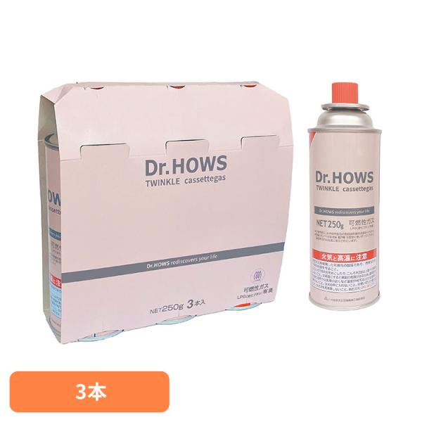 [検索用：コンロ ミニコンロ デザインコンロ 防災 アウトドア ガスボンベ ガス ３本セット エココンロ 250g 4539780011709]