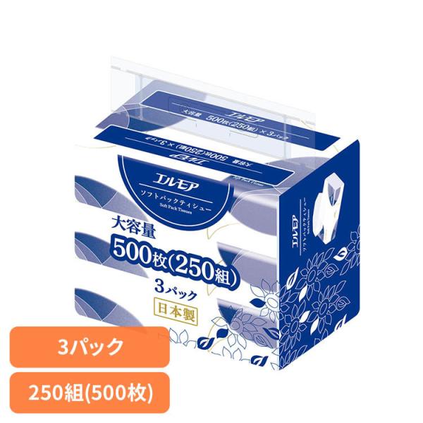 [検索用：ティシュー 大容量 パルプ ソフトパック ソフトパック ティッシュ ソフト 4971633004719]■翌日優良配送対象の商品につきまして■下記の場合は対象外となります。・お届け先が対象地域外の場合(離島も対象外)・13時以降(...