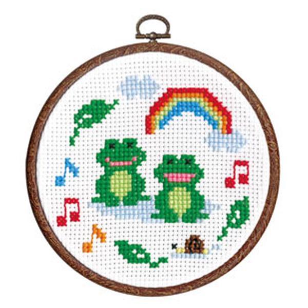 初心者向け。1日で完成。かんたんクロス・ステッチ。製作時間の目安は4〜5時間。<br>●こちらの商品は、北海道・沖縄・離島への配送は、別途送料がかかる場合がございますので、予めご了承くださいませ。