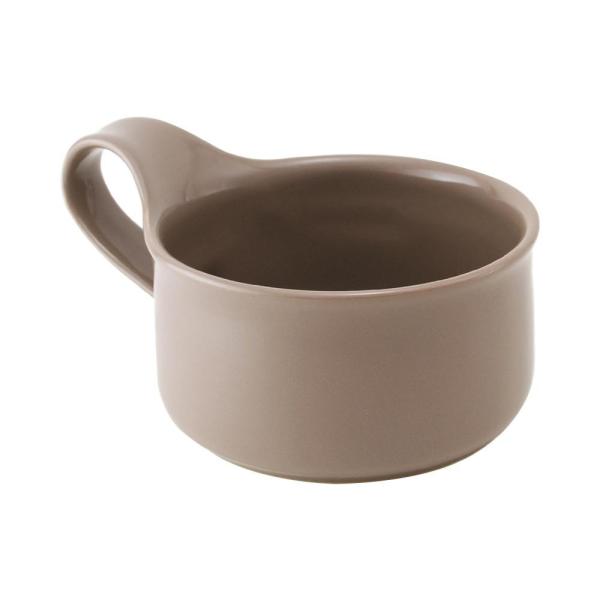 なめらかなフォルムが魅力的なスープカップです。<br>●こちらの商品は、北海道・沖縄・離島への配送は、別途送料がかかる場合がございますので、予めご了承くださいませ。